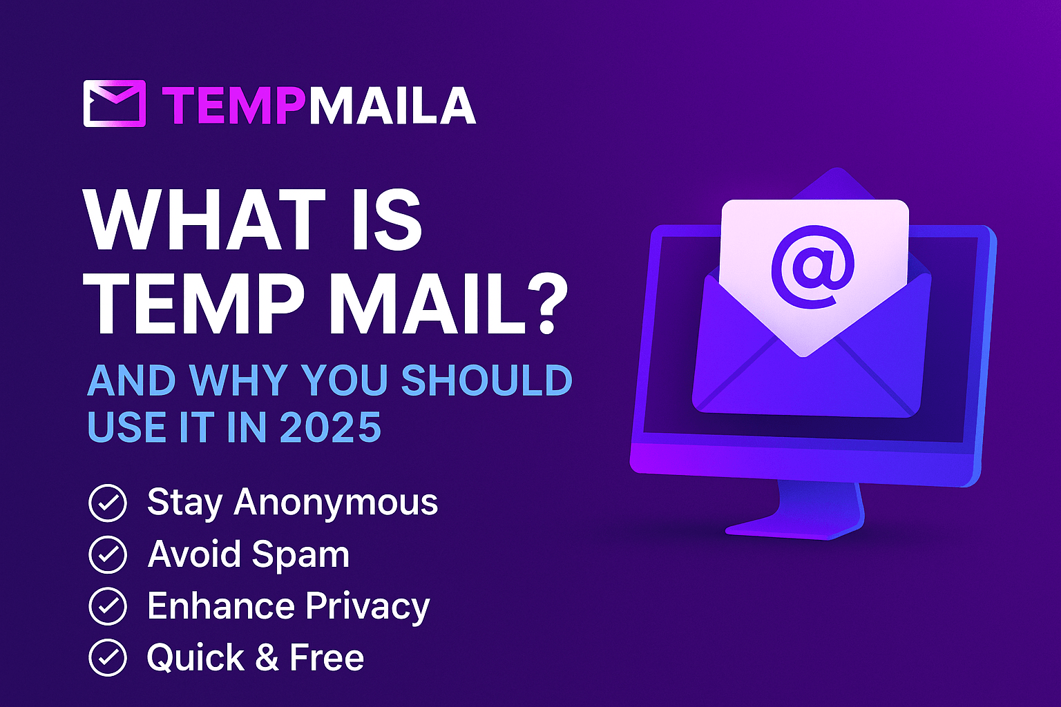 What Is Temp Mail? How It Protects Your Privacy in 2025 | Temp Mail